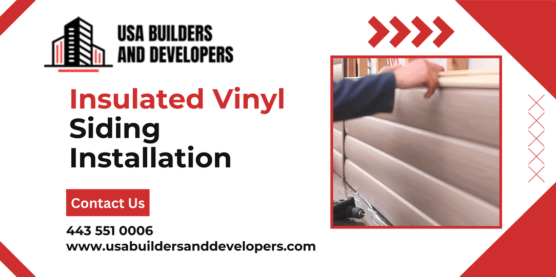 Expert Insulated vinyl siding installation in Maryland