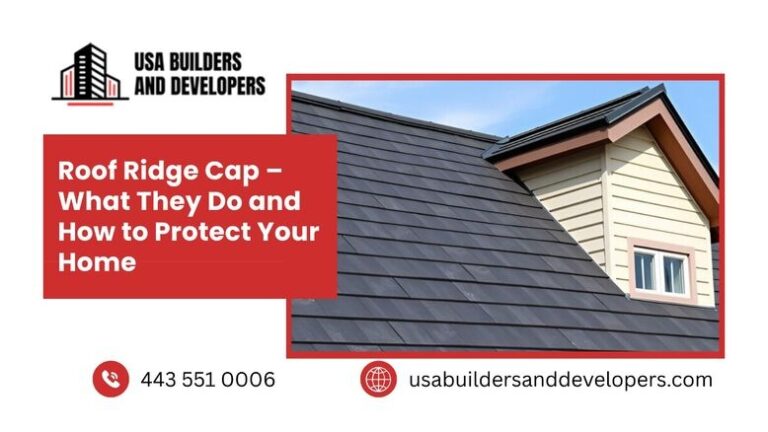 Roof Ridge Cap Explained – Function and Importance